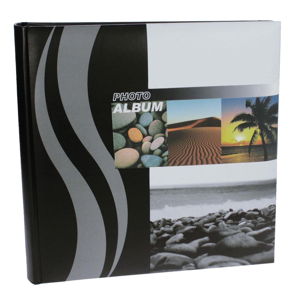 Wave Palm Tree Traditional Photo Album - 100 Sides