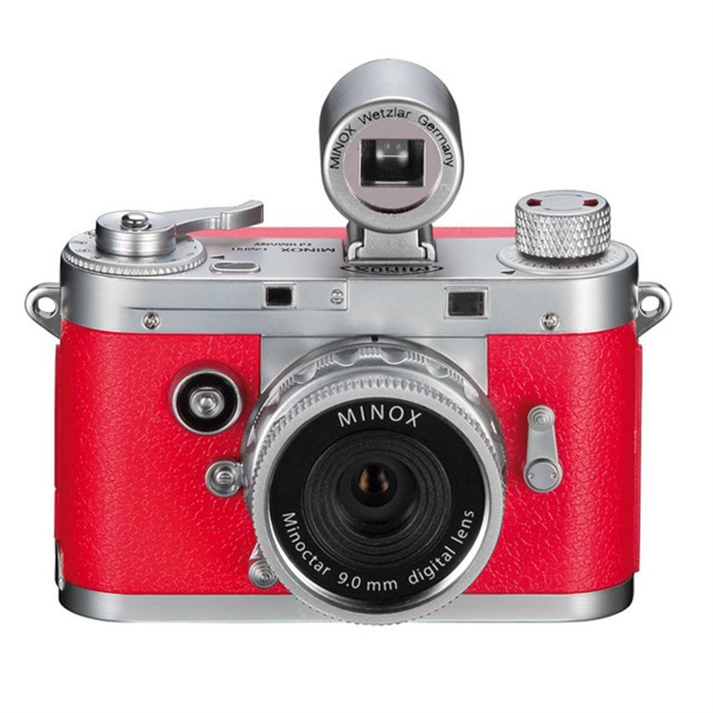 Minox DCC 5.1 Sub Miniature Red Digital Camera | Harrison Cameras