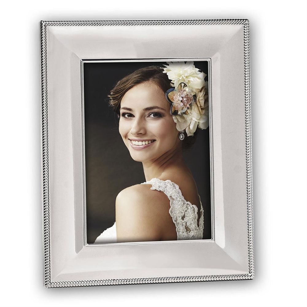 Lemno Silver 8x6 Photo Frame